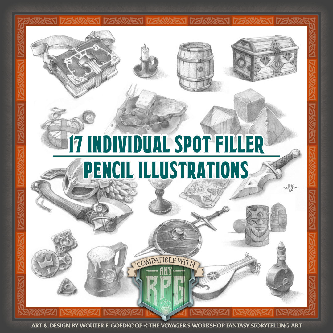 Adventuring Gear - Set I – The Voyager’s Workshop