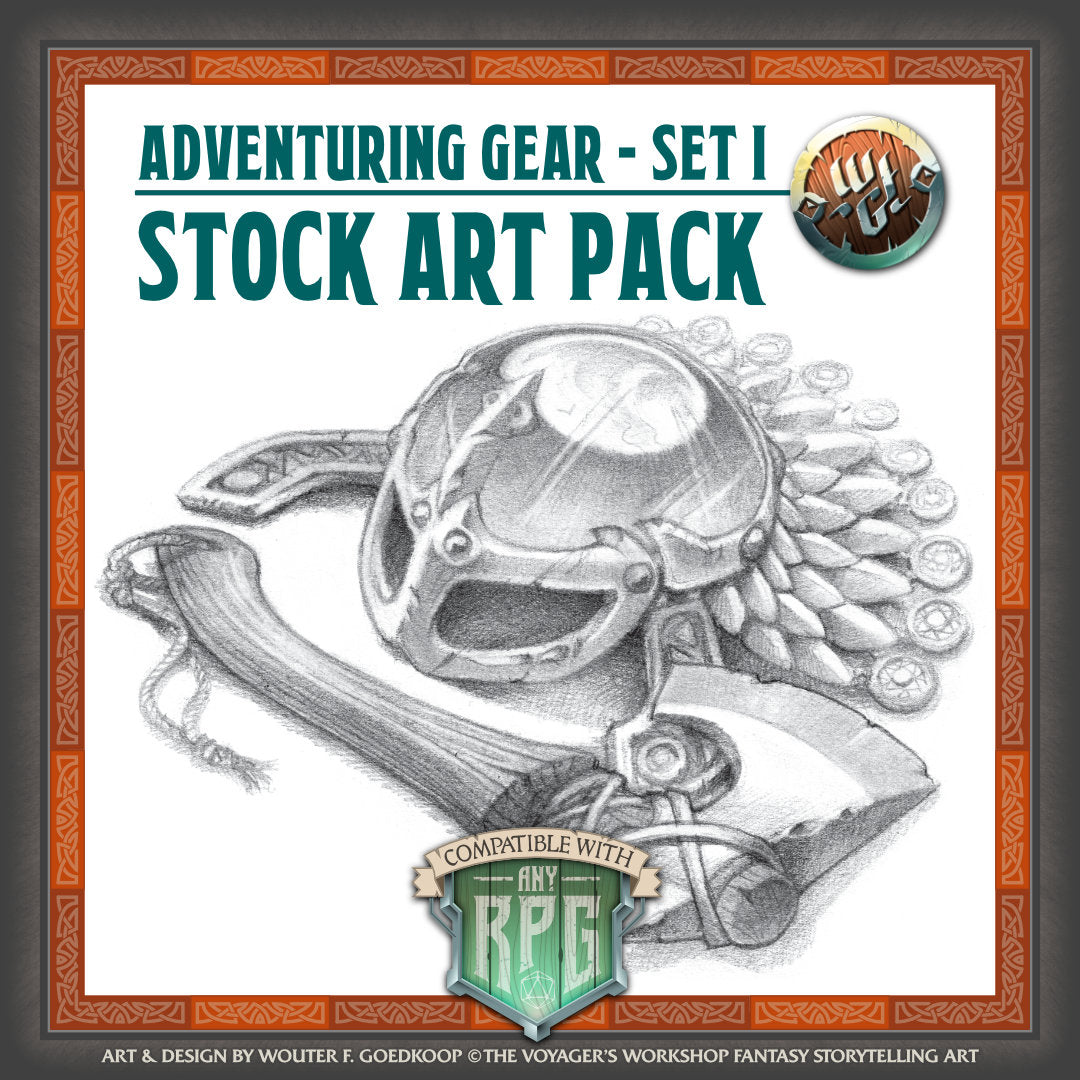 Adventuring Gear - Set I – The Voyager’s Workshop