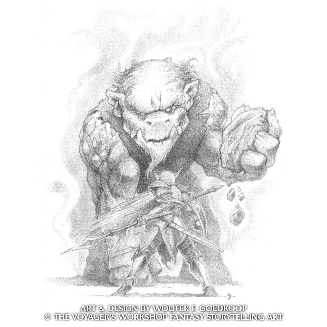 Trollish demeanour - Stock Art – The Voyager’s Workshop