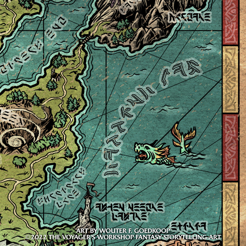 Map of the World - Digital – The Voyager’s Workshop