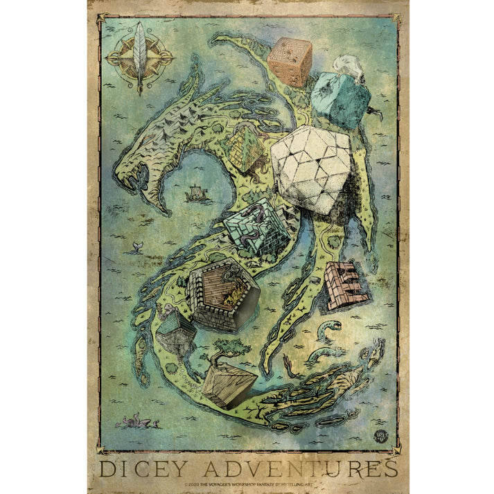 Dicey Adventures Map – The Voyager’s Workshop