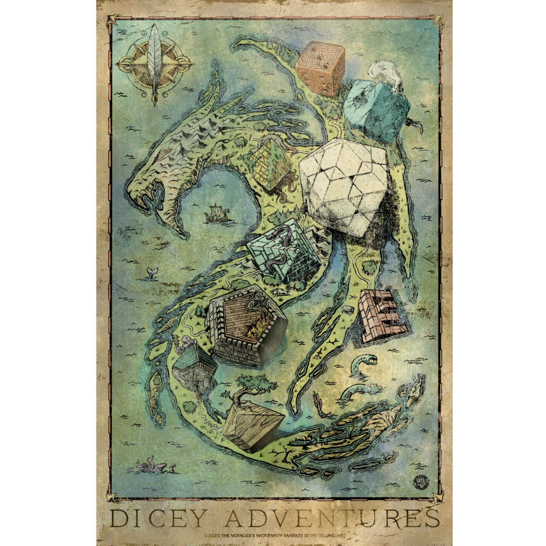 Dicey Adventures Map – The Voyager’s Workshop