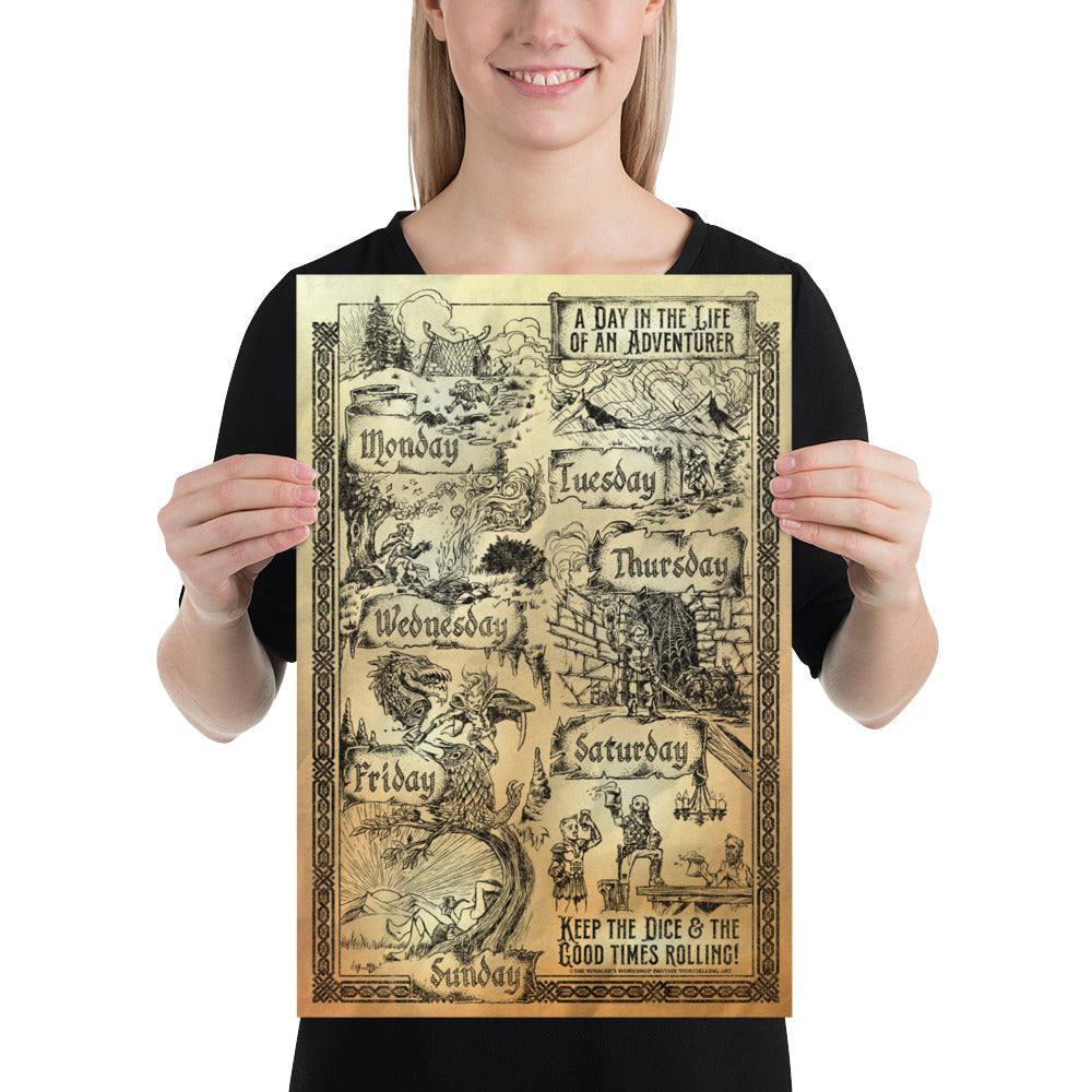 A Day in the Life Poster – The Voyager’s Workshop