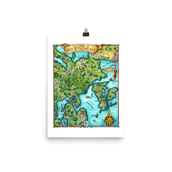 Fantasy Map of Europe – The Voyager’s Workshop